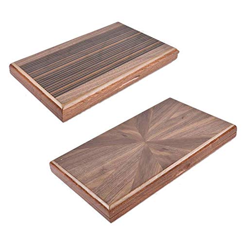 High Grade Backgammon Chess Travel Chess Set Fine Wooden Chessboard Classic Chess Game Plastic Chess Pieces (Color : E)
