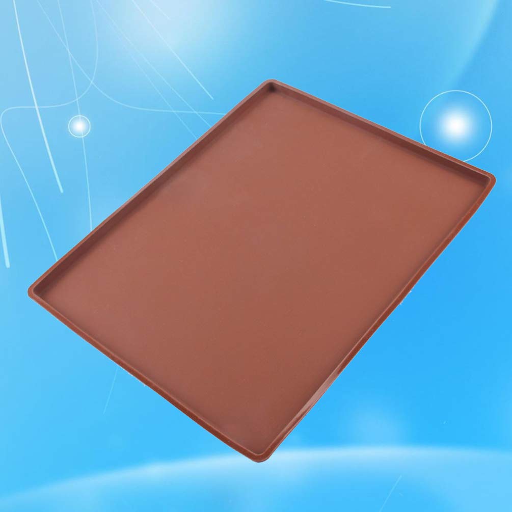 Hemoton Oven-safe Baking Mat Pastry Mat s Cookie Cutters Cookies Mat Baking Tray Pan Cake Mat Pizza Leakproof Mat s Swiss Roll Cake Mat Non Stick Baking Sheet