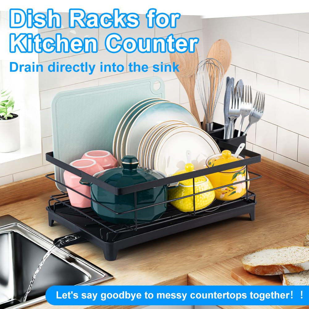 HengWJJ Dish Drainer Rack (Space Aluminum)