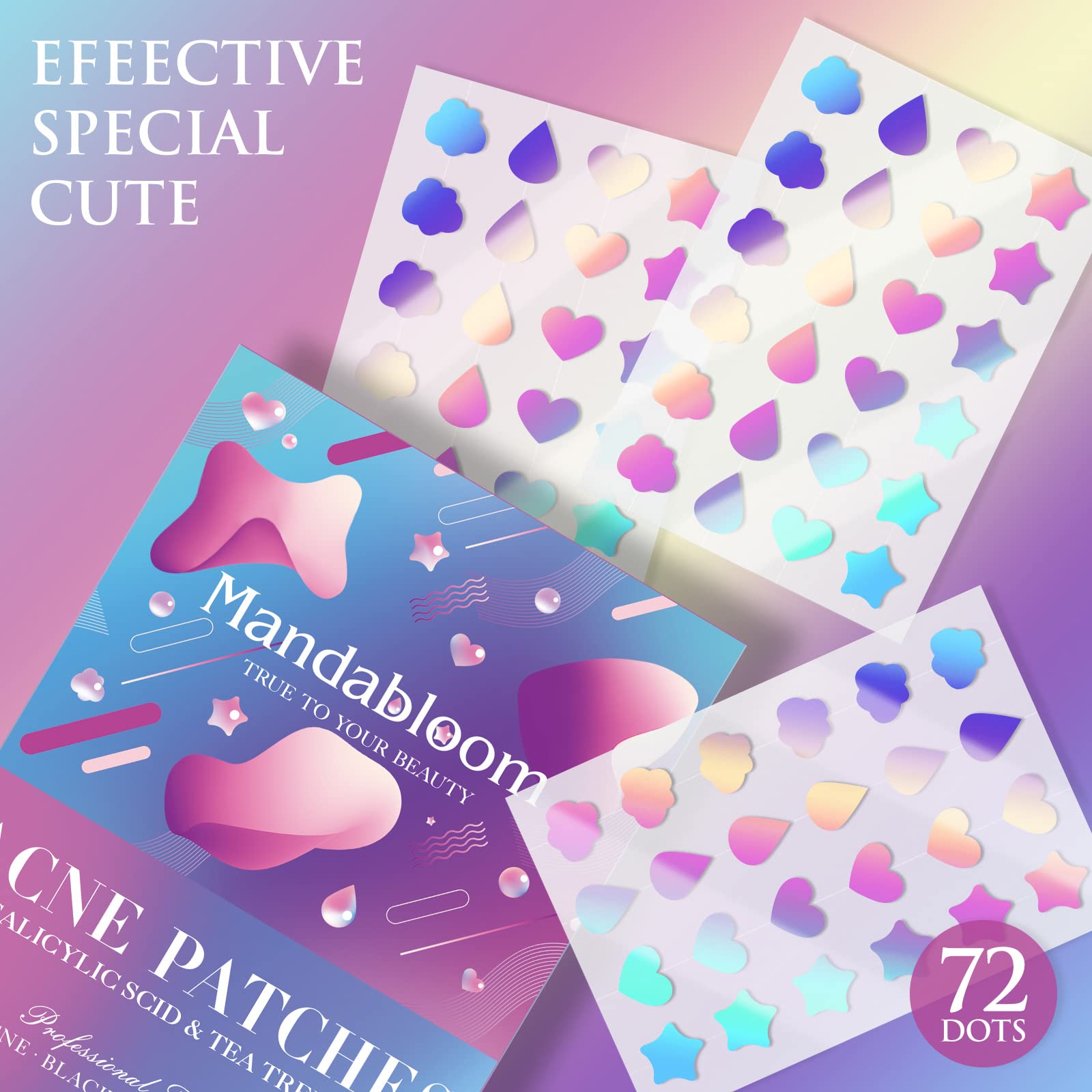 Mandabloom Acne Pimple Patch (Bling)