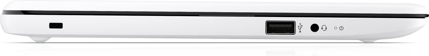 HP Stream Laptop 11-AK0040NR 11.6-inch screen Notebook Intel Celeron N4020 4GB RAM 64GB eMMC Hard Drive, Windows 11, Small, Thin & Portable Computer PC Bluetooth USB C HDMI Diamond White (Renewed)