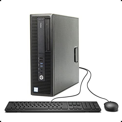 HP ProDesk 600 G2 Small Form Factor PC, Intel Core Quad i5 6500 up to 3.6 GHz, 16GB DDR4, 1TB SSD, WiFi, BT 4.0, VGA, DP, Win 10 Pro 64-Multi-Language Support English/Spanish/French(Renewed)