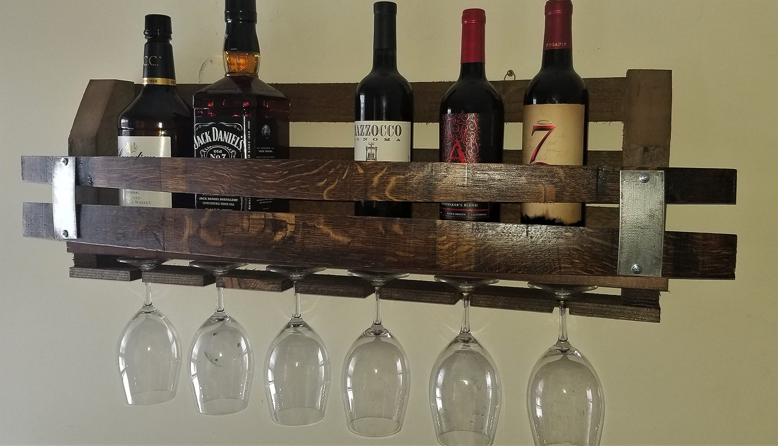 Lighted Whiskey/Wine Rack