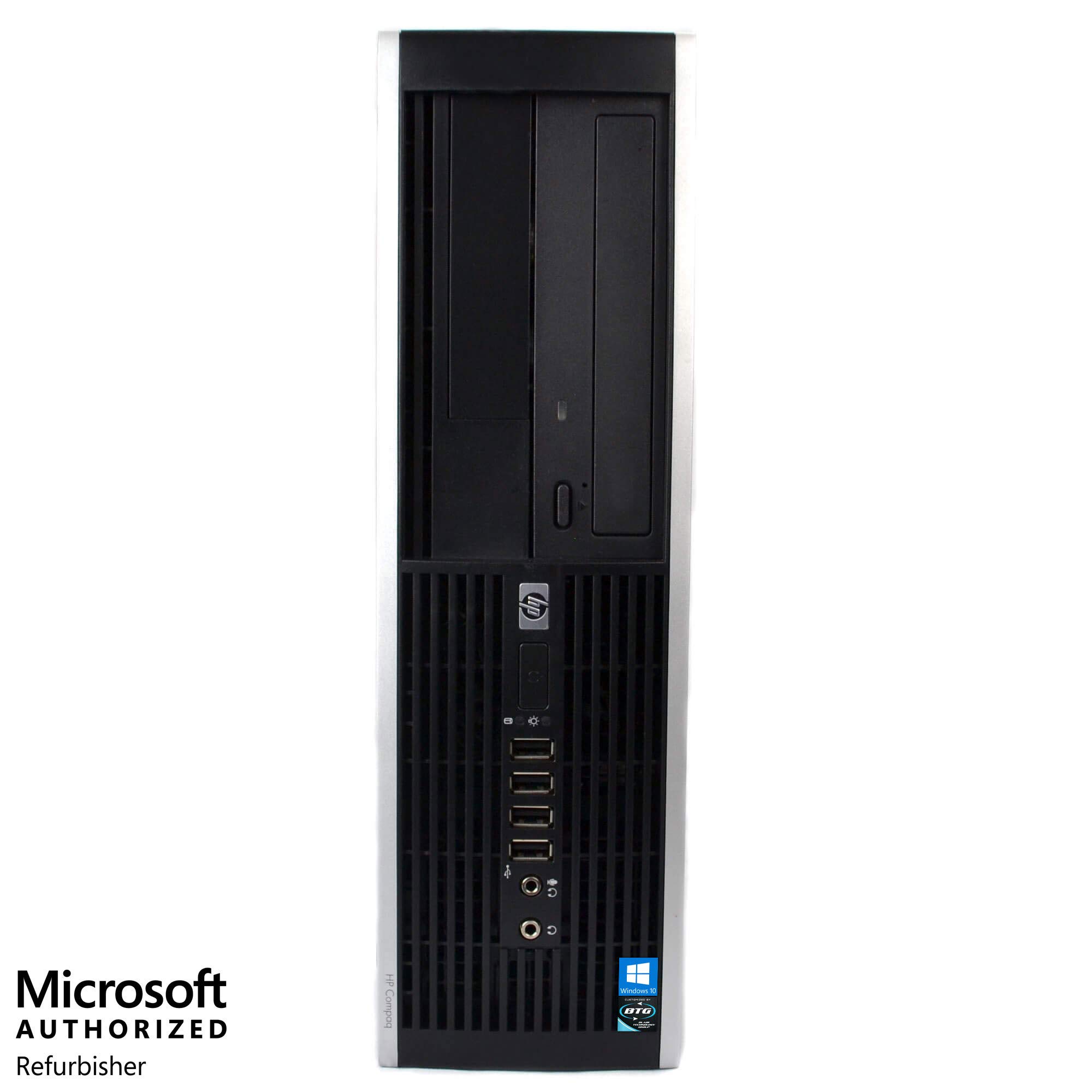 HP Professional Desktop Computer PC - Intel Quad Core i5 3.2-GHz, 8GB RAM, 240GB Solid State Drive, DVD, WiFi, Keyboard, Mouse, Windows 10 Professional (Renewed)