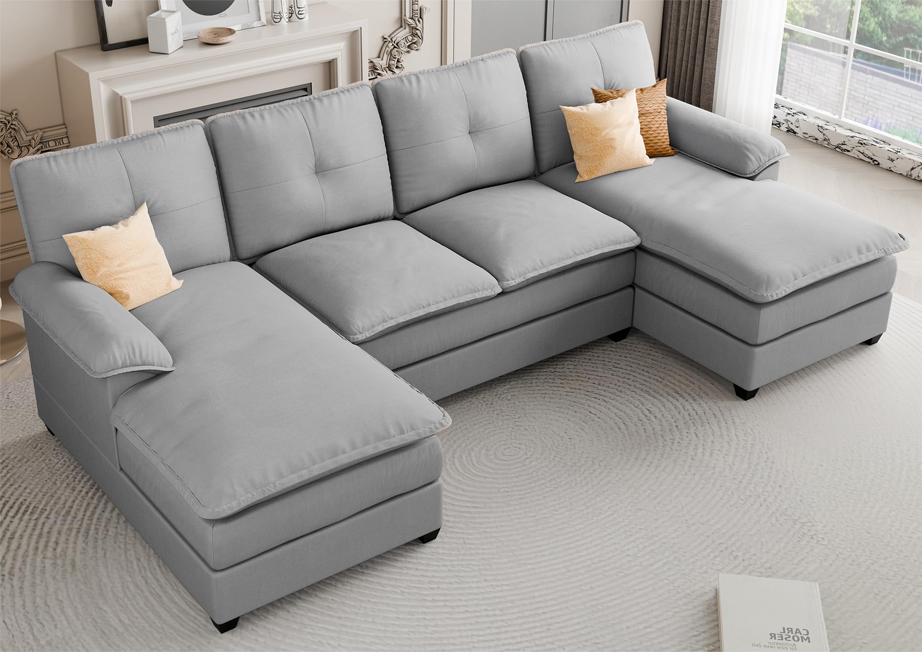 JAMFLY Modern Modular Sectional Sofa