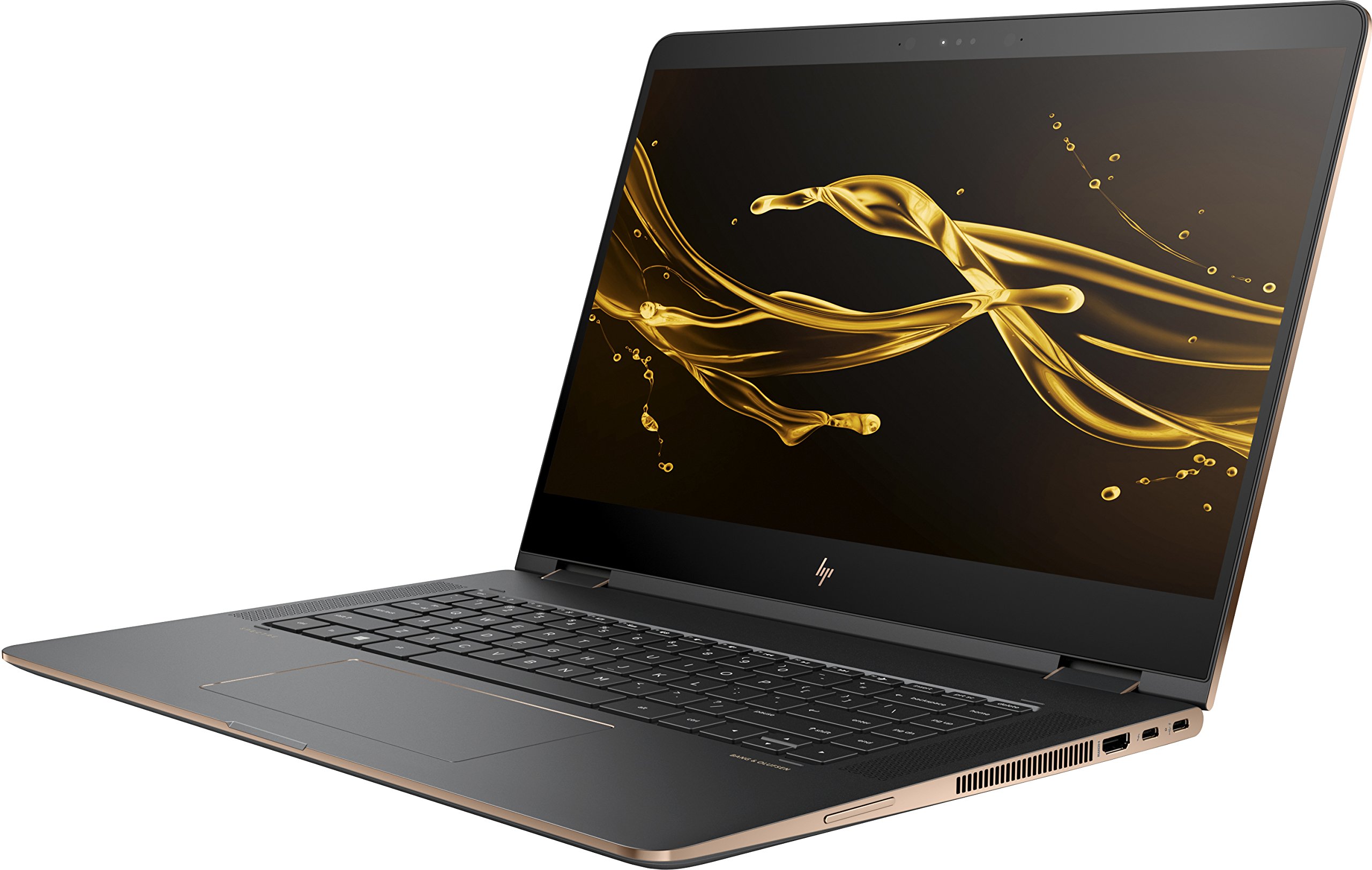 HP Spectre x360 2-in-1 15.6" 4K Ultra HD TouchScreen Laptop (8th Gen Intel Ice Lake i7-8550U 16GB Ram 512GB SSD NVIDIA MX150 Thunderbolt Win 10 Dark Ash Silver)