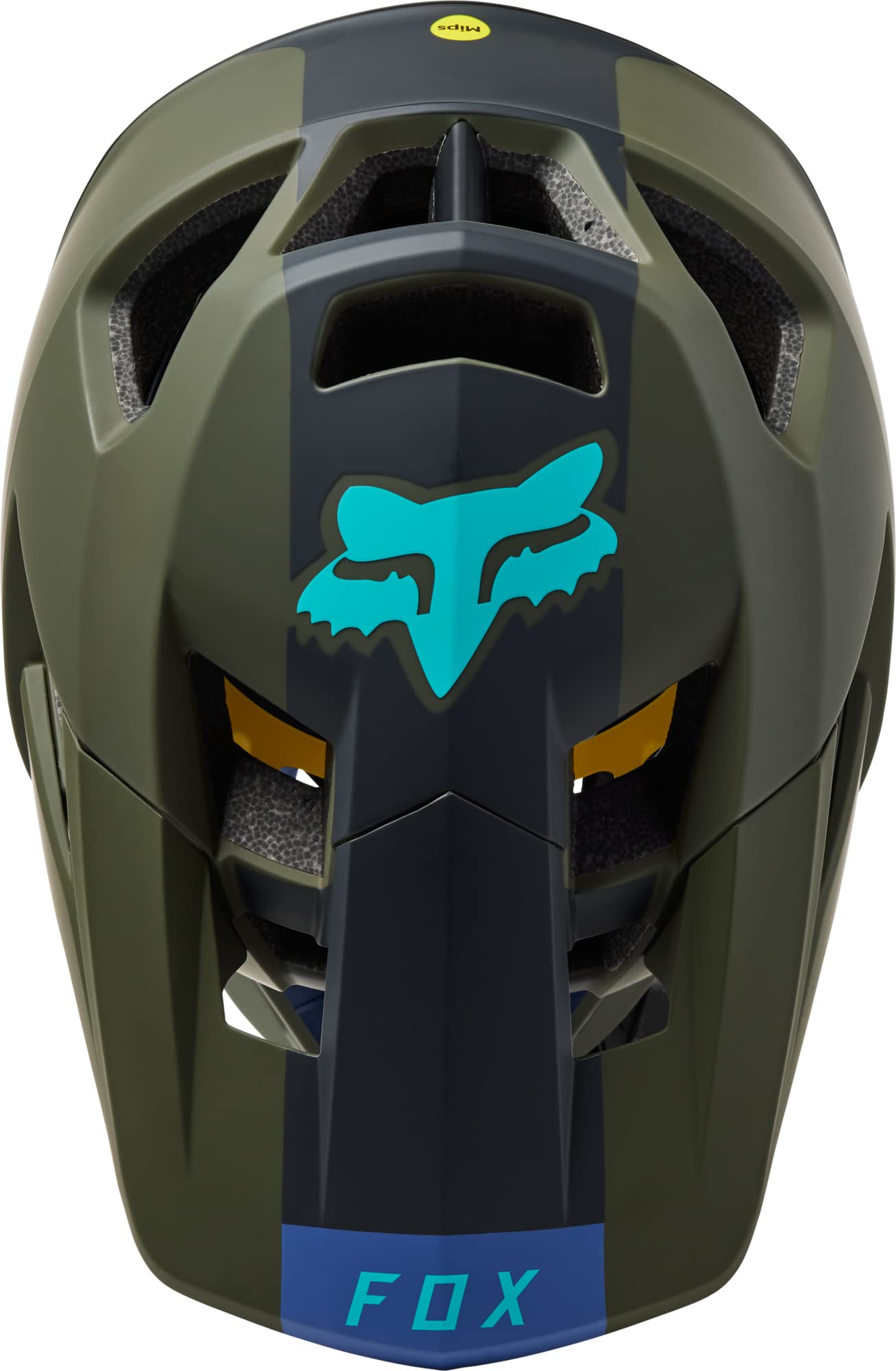 Fox Racing Proframe Mountain Bike Helmet, BLOCKED Black, Mediuim