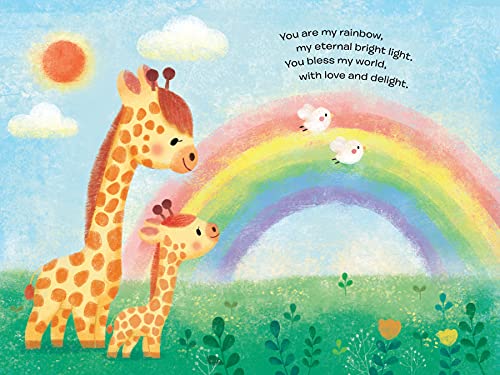 You Are My Rainbow: A Sweet Christian Board Book and Inspirational Baby Gift