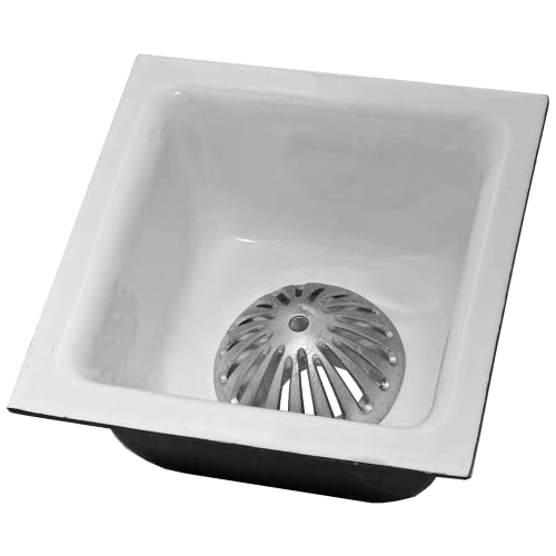 Leyso FS-DS Heavy Duty Aluminum Dome Sink Drain Strainer Floor Drain Cover for Kitchen, Restaurant, Bar, Buffet or Food Service. 5-1/4" Diameter x 2-1/4"H (1 pcs)