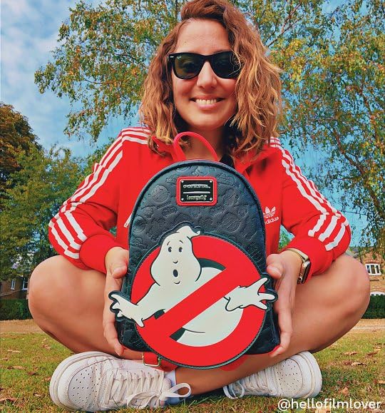Loungefly Ghostbusters Logo Glow Mini Backpack