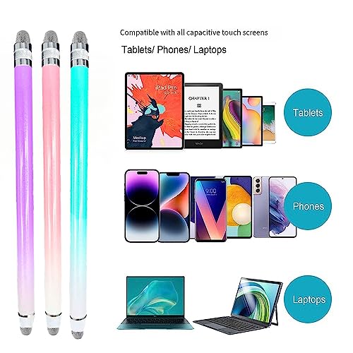 Stylus Pens for Touch Screens 5 Pack, 10 Replaceable Tips High Precision Capacitive Stylus Pen for iPad iPhone Android Tablets and All Universal Touch Screen Devices