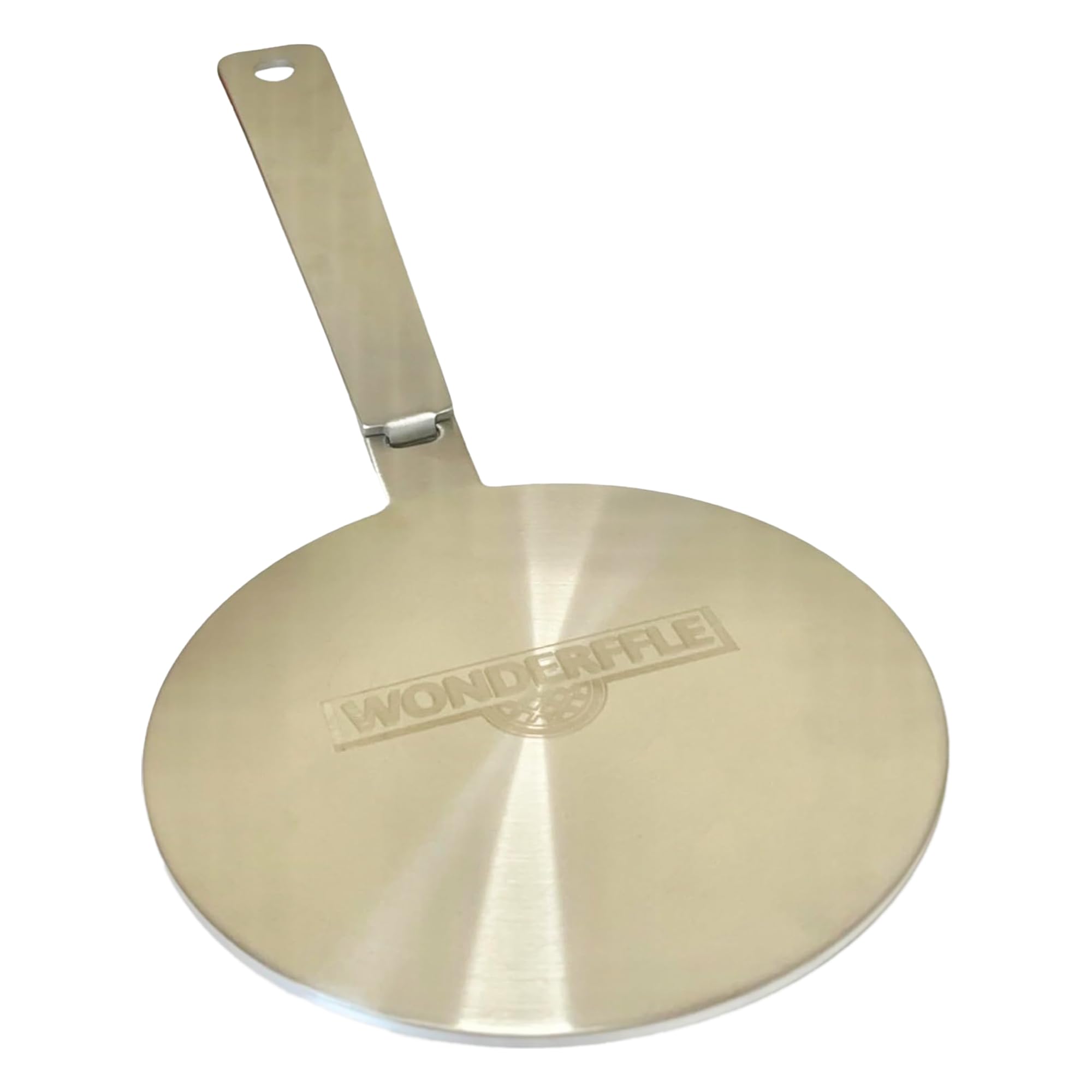Induction Plate Adapter - Stainless Steel Heat Diffuser for Induction Stove - Detachable Handle Induction Adapter Plate - Induction Diffuser Plate Works on Induction Cooktops, Gas Stove & More