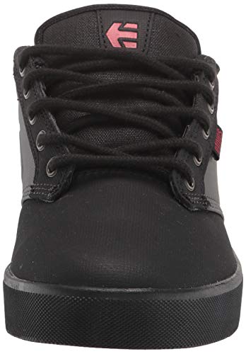Etnies mens Jameson Mid Crank Mtb Bike Skate Shoe, Black/Dark Grey/Red, 13 US