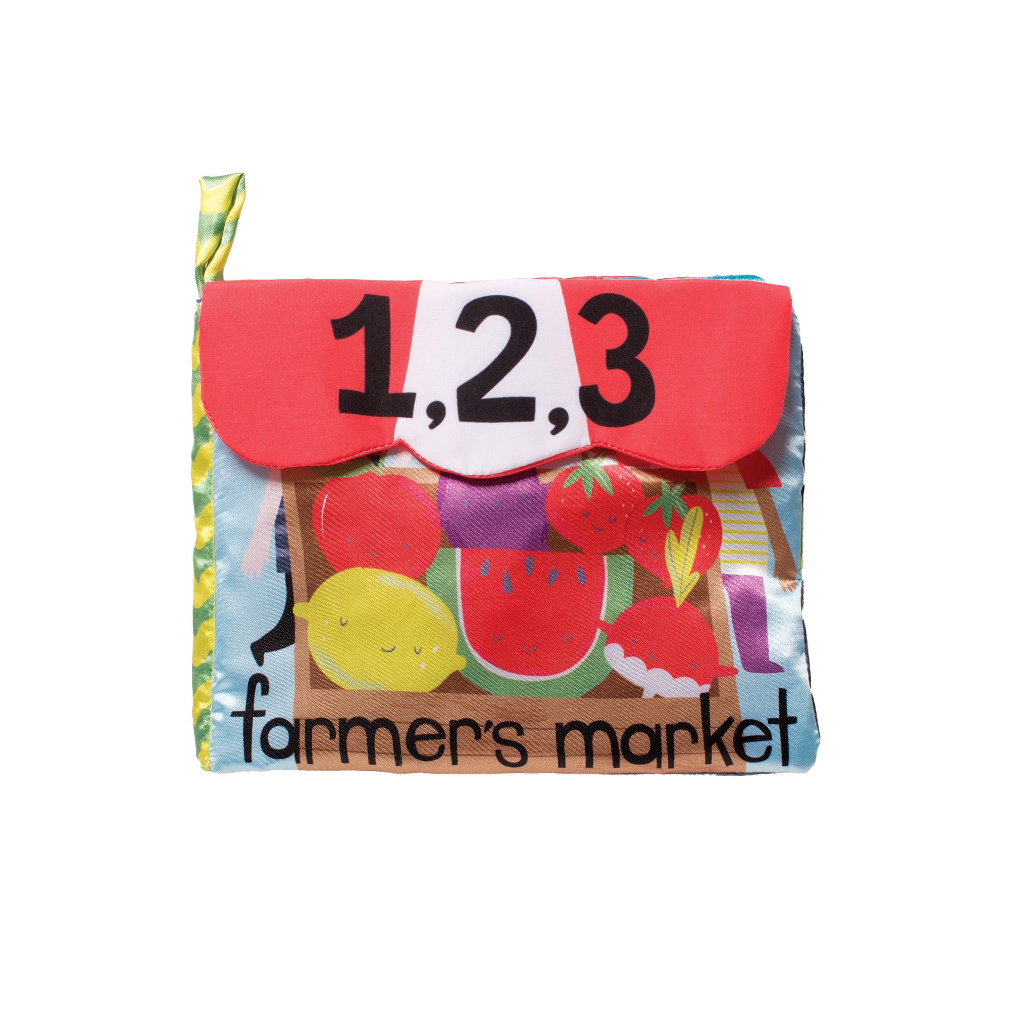 Manhattan Toy Farmer's Market Soft Counting and Numbers Activity Book Baby Toy