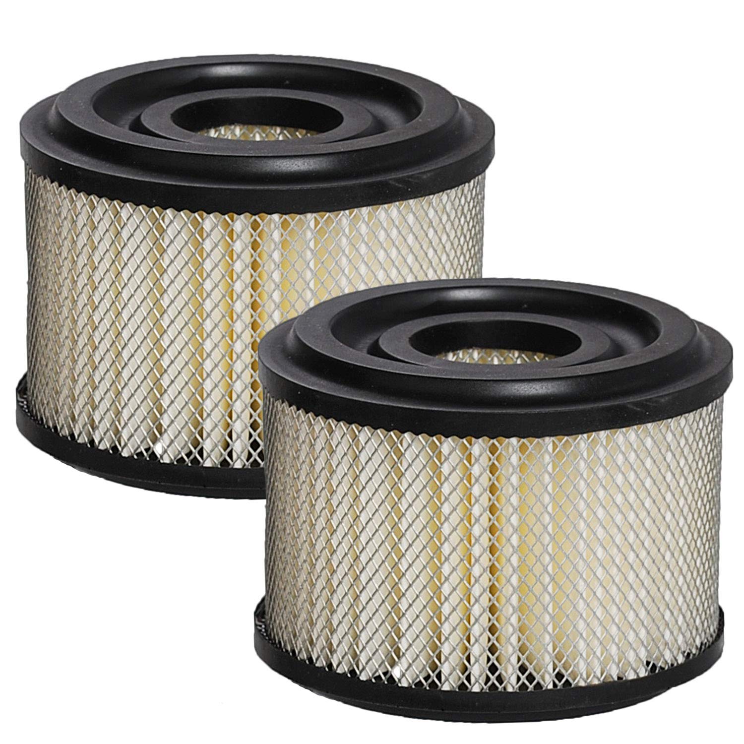 HIFROM 390492 Round Air Filter Cartridge Cleaner Compatible with 143400 146400 170400 171400 190400 190400 190434 190435 146451 Series Engine Lawn Mower (Pack of 2)