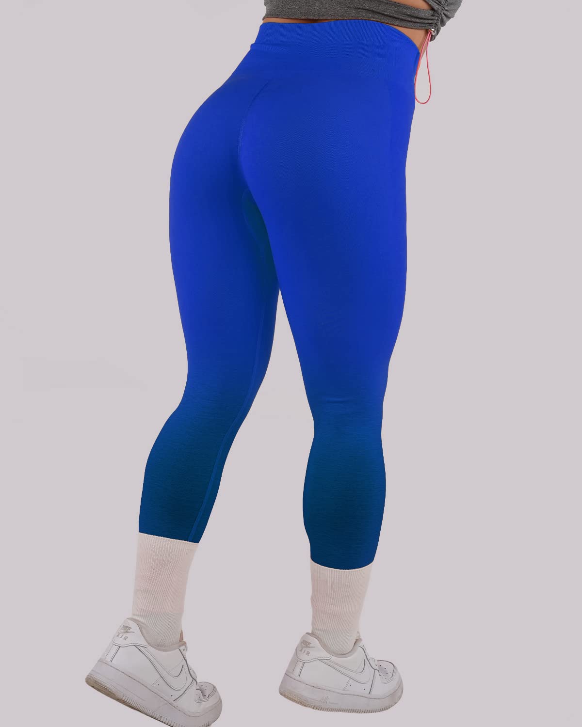 Gruafi High Waist Scrunch Butt Workout Leggings for Women Gym Seamless Compression Tummy Control Yoga Pants