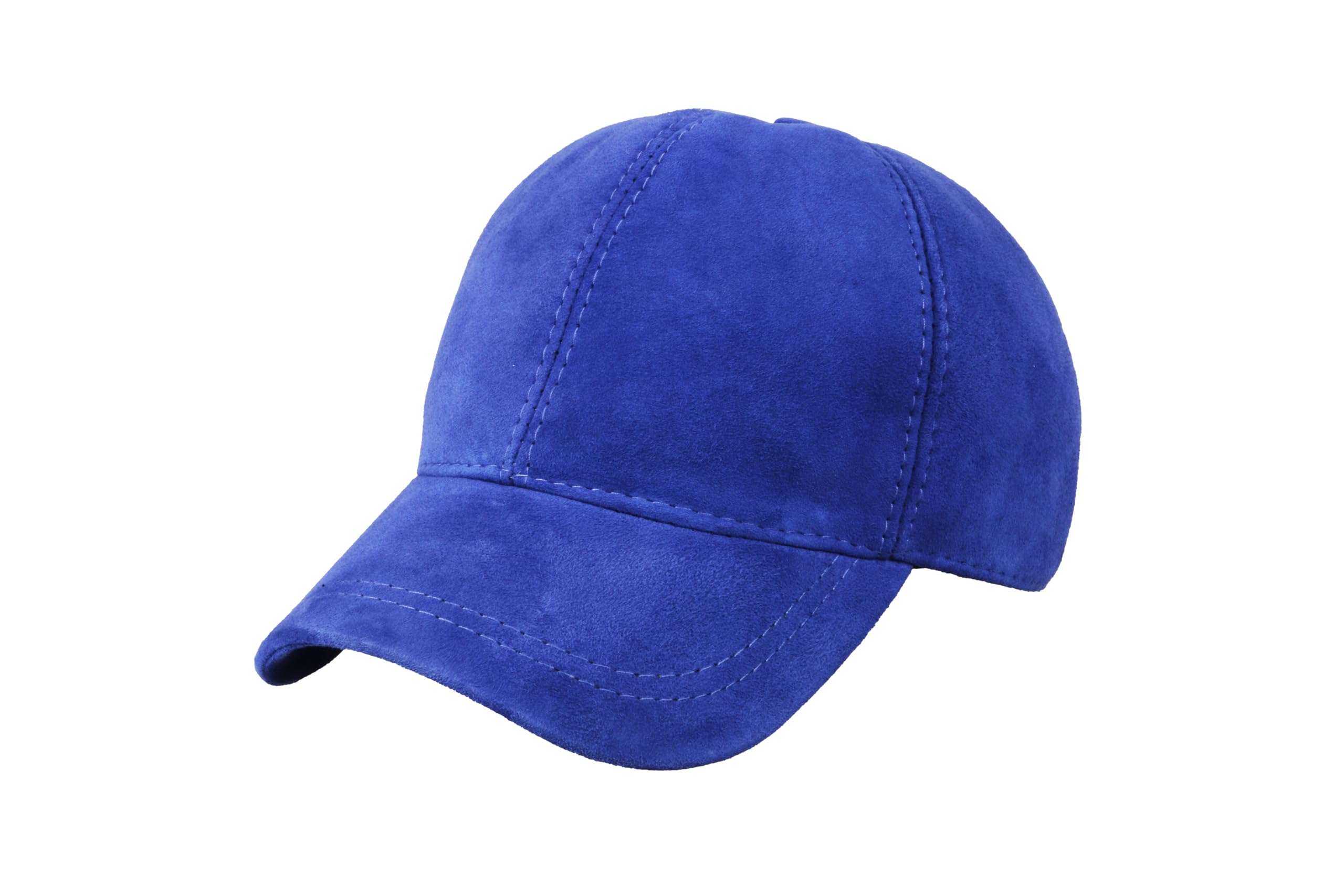 HATSQUARE Suede Leather Baseball Cap Adjustable Dad Plain Hat Stylish Classic for Women Men Unisex (Desert Sand)
