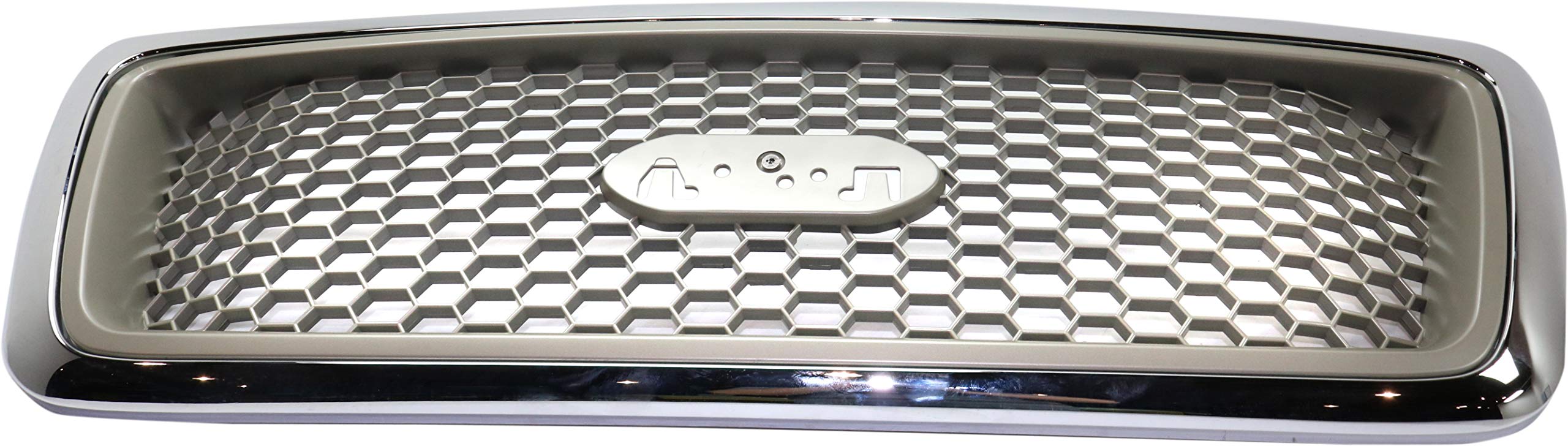 Evan Fischer Grille Assembly Compatible with 2004-2008 Ford F-150 - FO1200427, FO1200502