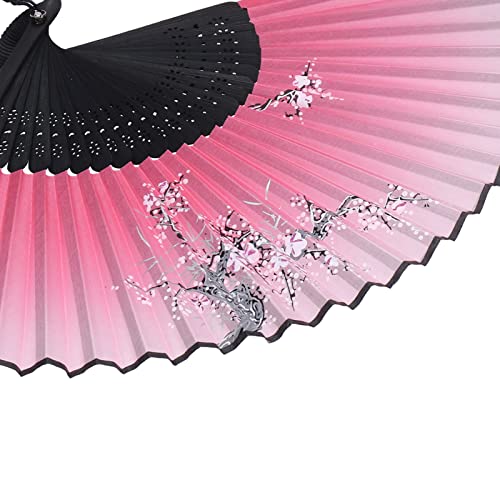 Folding Fan, Elegant Practical Multipurpose Collapsible Fan for Girls for Concerts Cosplay for Women for Dance Costumes Accessories