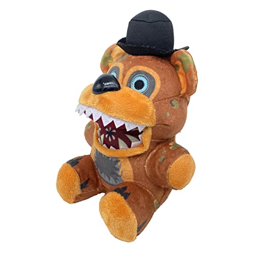 Twisted Freddy Plush Toy,Five Nights at Freddy's plushies, FNAF All Character Stuffed Animal Doll Children's Gift Collection,8β