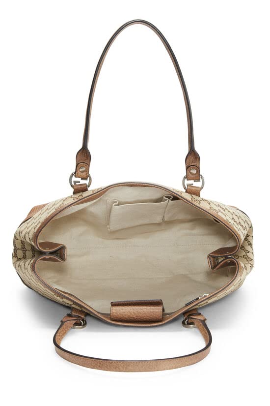 Gucci, Pre-Loved Original GG Canvas Miss GG Tote Large, Beige