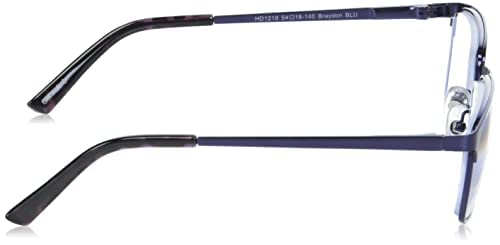 Foster Grant Men's Braydon Multifocus Rectangular Reading Glasses, Gunmetal/Transparent, 54 mm + 2.5 (1018252-250.COM)