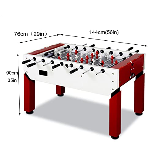 KEINXOW 47" Foosball Table, Easy Assemble Football Game Table with Non-Slip Handle, Indoor Arcade Game for Arcade, Game Room, Bar, Party, Family Night.