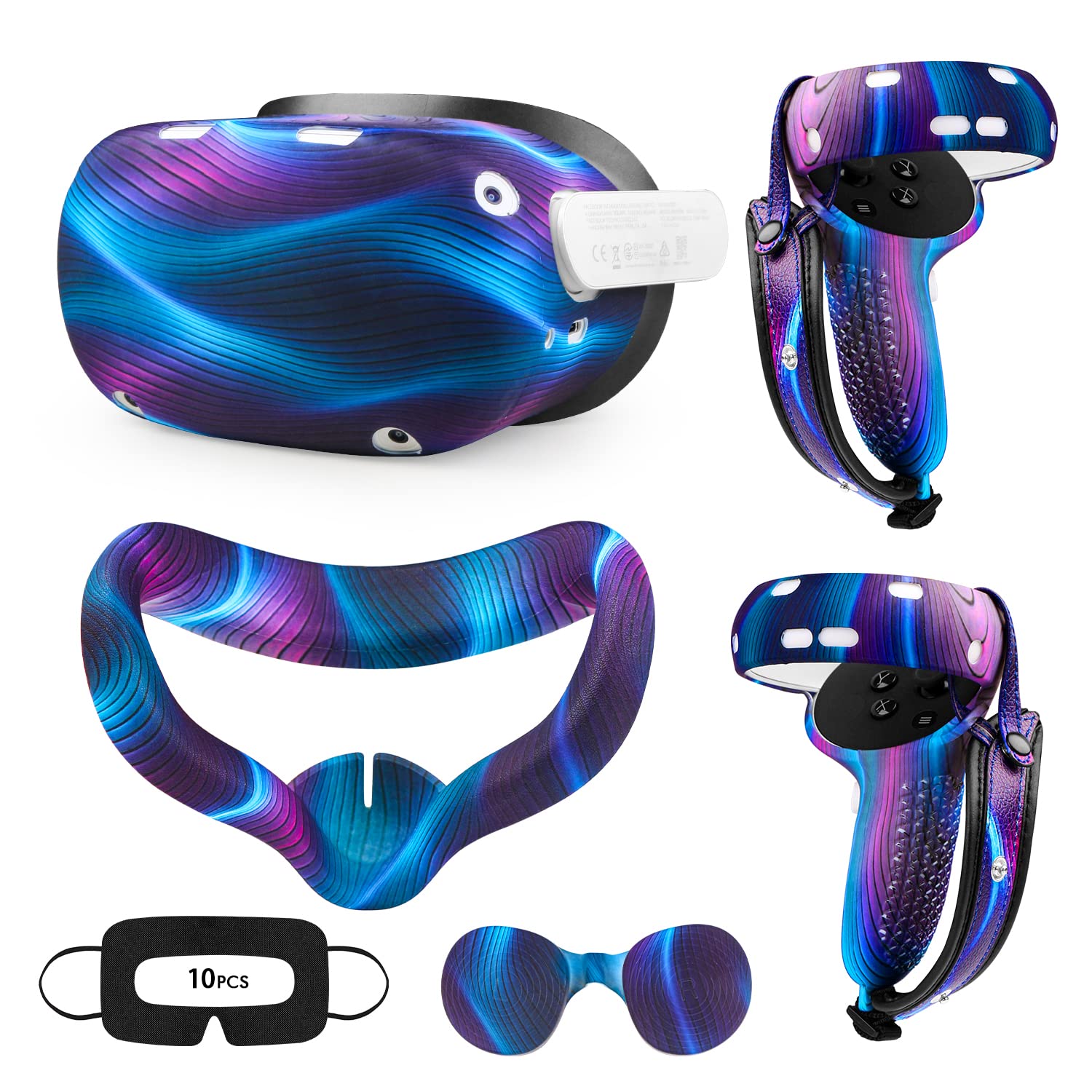 Head Strap for Oculus Quest 2, Adjustable Replacement for Elite Strap,Exclusive Designed Battery Pack Mount Bracket for Longer Game Time, Enhance Support and Reduce Pressure(Battery Pack not Included)