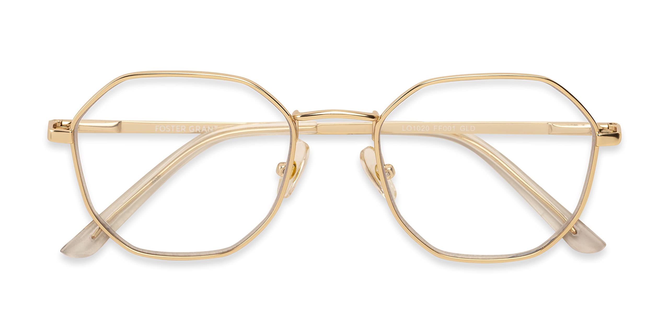 Foster Grant womens Styles for Y.o.u. Cerritos Glasses Reading Glasses, Gold, 51mm US