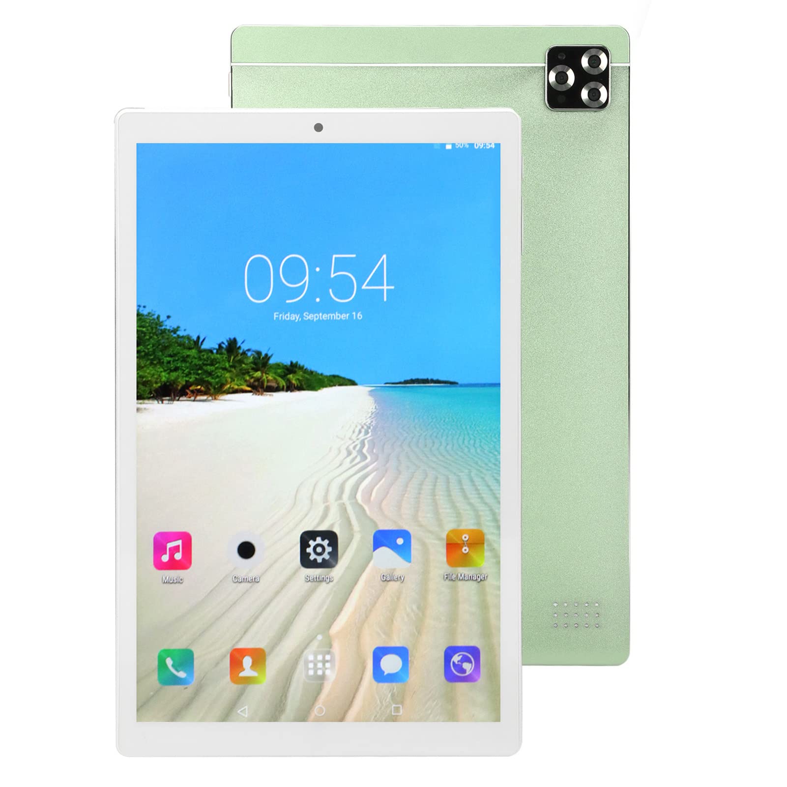 Focket 10.1 Inch Tablet, 4GB 64GB Tablet 10 Core Processor Tablet for Android 11, IPS Display HD Tablet 5G Tablet WiFi Dual SIM Portable Tablet Gaming Tablet 8800mAh Long Lasting Tablet (US Plug)