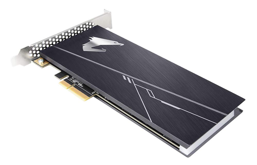 GIGABYTE 1TB Aorus RGB AIC NVMe 1.3 PCI-Express 3.0 x4 SSD Solid State Disk