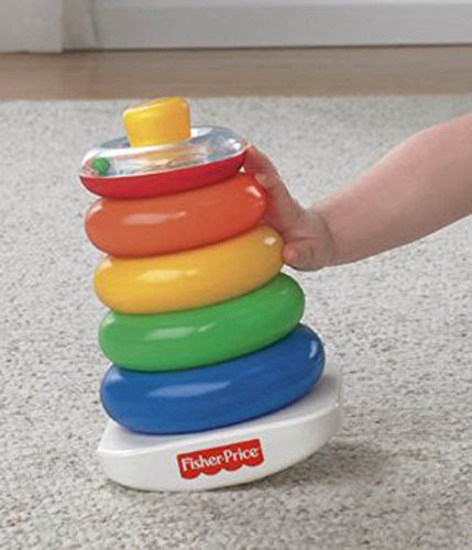 Fisher-Price Rock-a-Stack and Baby's 1st Blocks Bundle