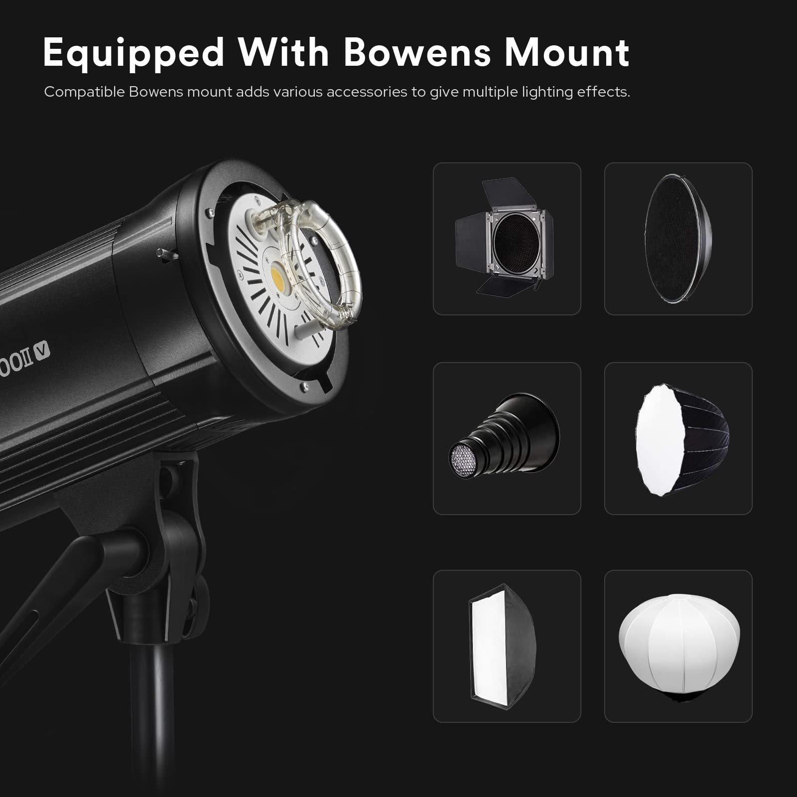 GODOX SK400II 400Ws Bowens Mount Photo Studio Strobe Flash Monolight Light for Commerce Product Portrait Lifestyle Photography