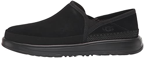 UGG Men's Kick IT Slip-ON Slipper, Black TNL, 7
