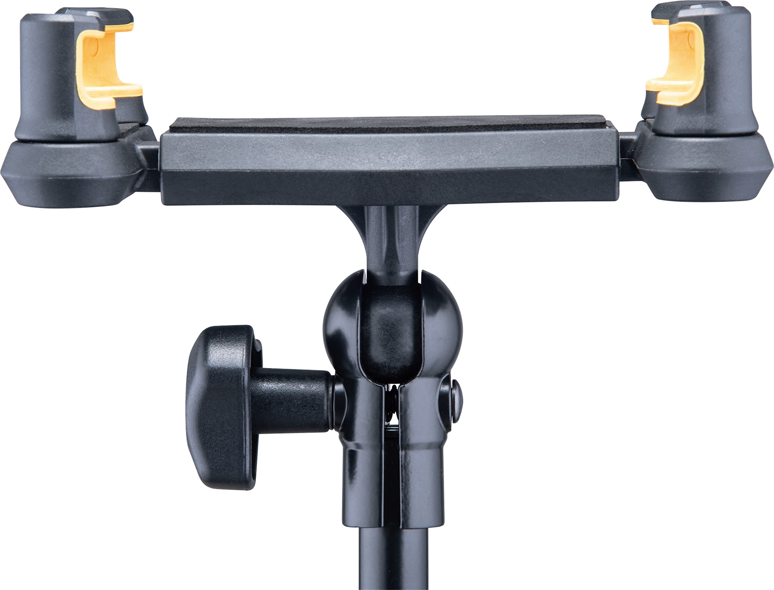 Hercules DG307B Adaptive Tablet and Phone Holder & On-Stage MA-125 1/4" Male to 5/8" Female Mic Screw Adapter
