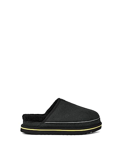 UGG Men's Scuff Cali Wave Shoe, Black/Pearfect, 9