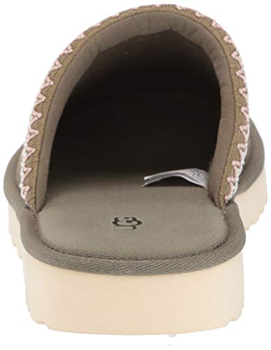 UGG Men's Tasman Slip-On ULD Mono Slipper, Moss Green, 8