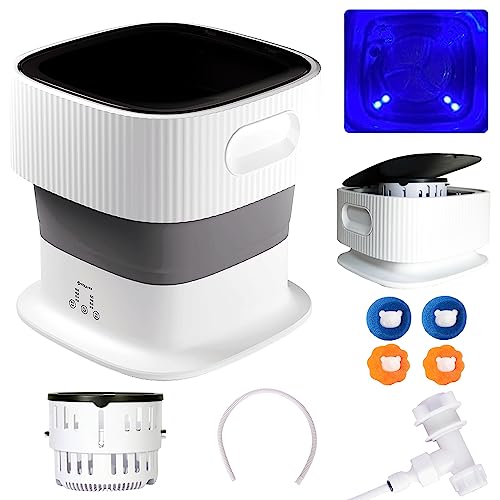 Foldable Washing Machine - MOYU Portable Washing Machine for Baby Girls Clothes Socks Underwear Towels The Washer Suitable for Apartment Travel Camping RV
