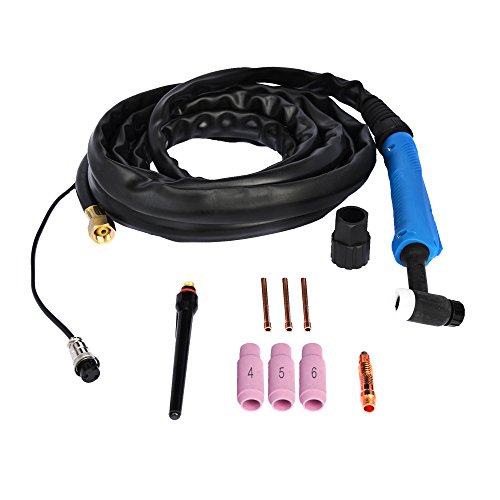 LOTOS TIG200ACDC 200A AC/DC Aluminum Tig Welder with DC Stick/Arc Welder, Square Wave Inverter with Foot Pedal and Argon Regulator 110/220V Dual Voltage Brown