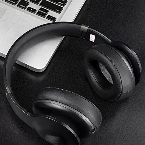 SOULWIT Ear Pads Replacement for JBL Everest Elite 700 (Model: V700NXT) Headphones, Earpads Cushions with High-Density Noise Isolation Foam, Softer Protein Leather - Black