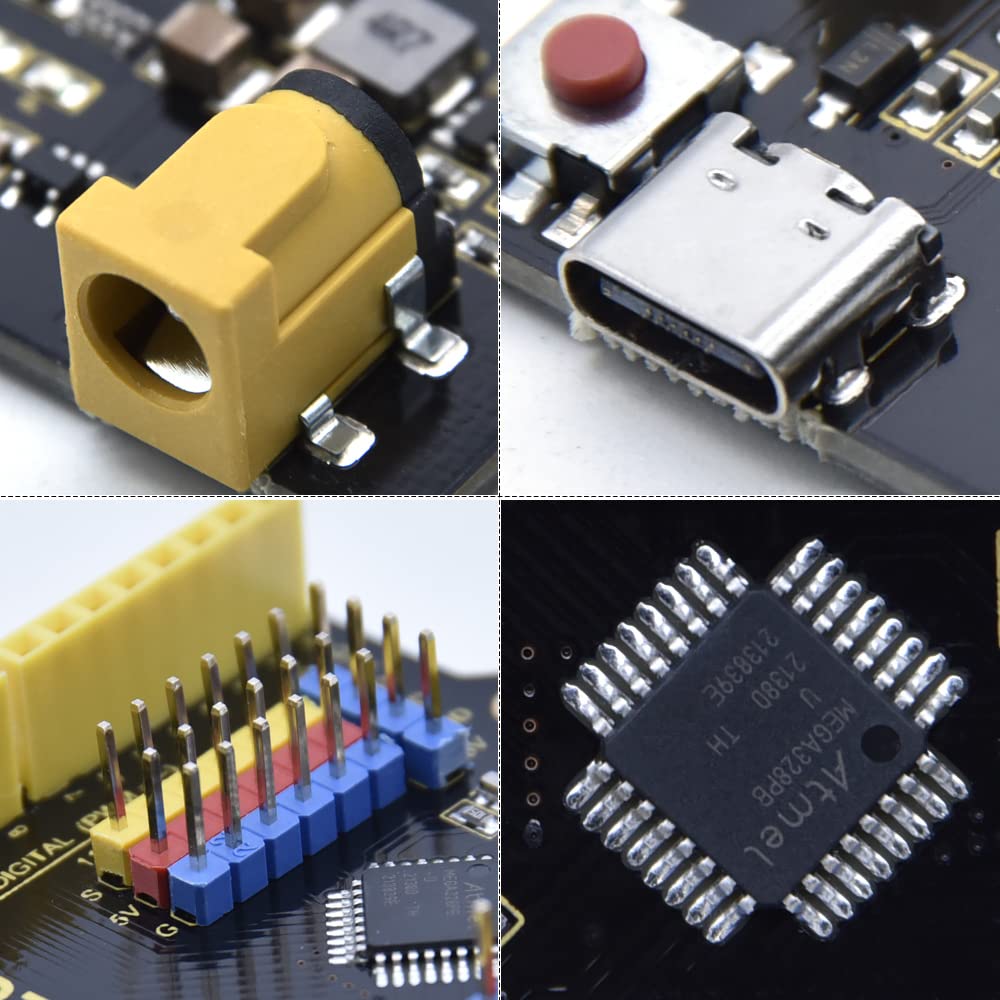 KEYESTUDIO 328 Plus Development Board Compatible with USB Cable for Arduino R3