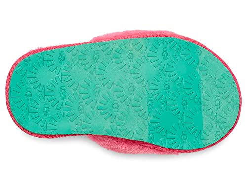 UGG Kids T Fluff Yeah Watermelon STUFFIE Slipper, 10 US Unisex Toddler