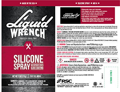 Liquid Wrench M914 Silicone Spray - 11 oz (Package may vary)