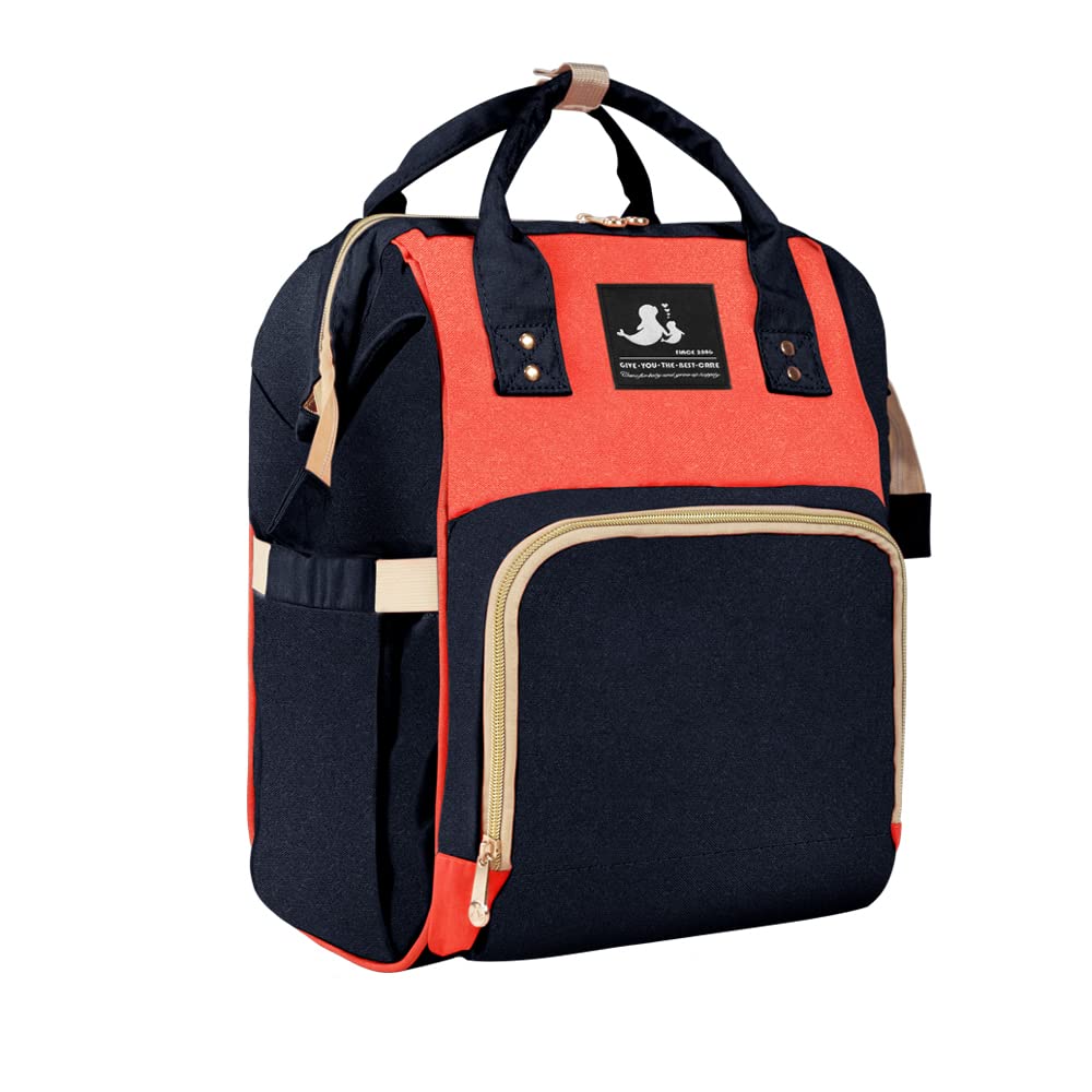 ISENSHI Diaper Bag Backpack, Multifunction Baby Bags for Girls Boys, Travel Backpack with Stroller Straps
