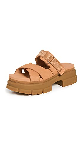 UGG Women's Ashton Slide Sandal, Toast, 8