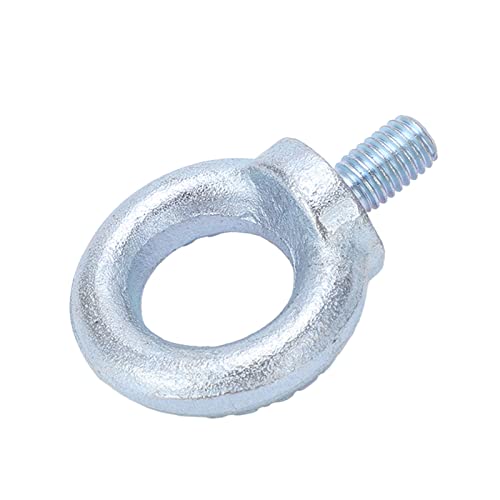 Lifting Shoulder Eye Bolt, Machinery Shoulder Eye Bolt Sturdy 5PCS Clear Thread Q235 Steel for Aerospace for Chemical(M10)