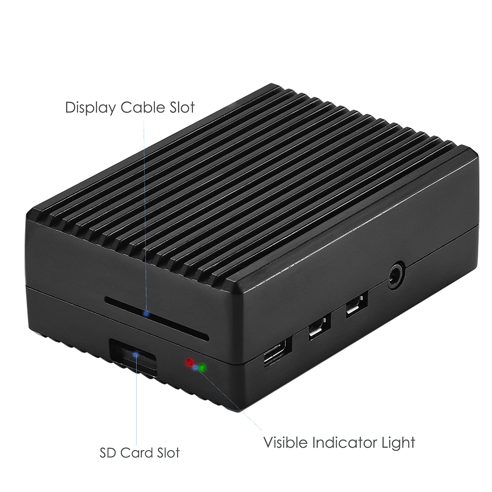 iUniker Raspberry Pi 4 4GB Starter Kit - 32GB Edition, Raspberry Pi 4 Case Aluminum Case, 20W 5V 4A Raspberry Pi 4 Power Supply with ON/Off Switch, HDMI Cable for Pi 4B (4GB RAM)