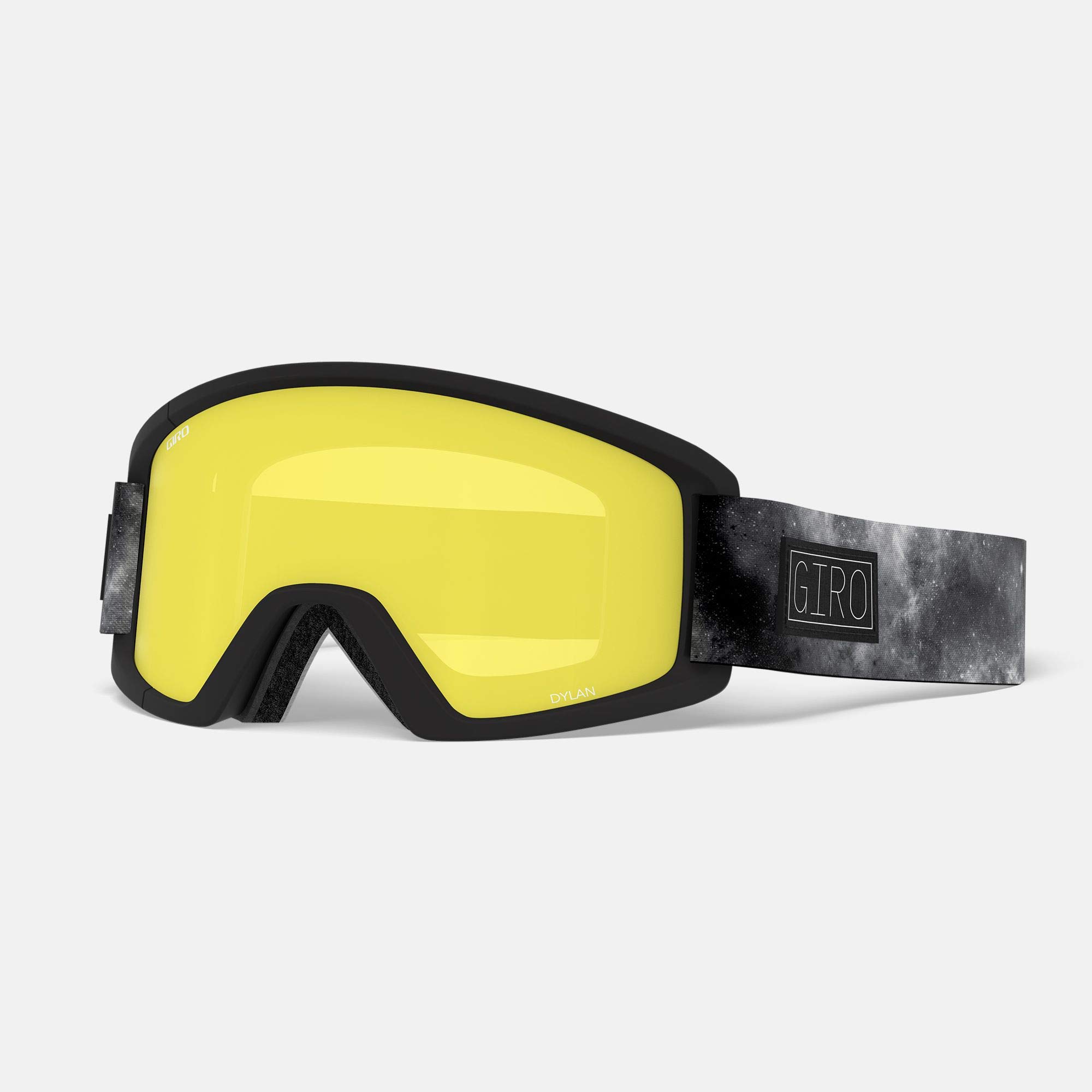 Giro Dylan Ski Goggles - Snowboard Goggles for Women & Youth - Tropic Strap with Grey Cobalt/Yellow Lenses
