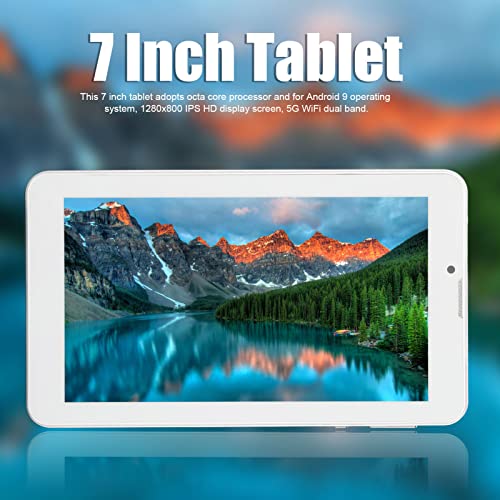 Kids Tablet, 3500mAh Battery 7 Inch 1280x800IPS Toddler Tablet Stylish Design for Kids