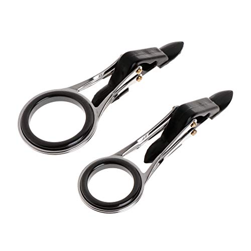 HELYZQ Guide Ring Fishing Rod Pole Line Guides Top Rings Folding Stainless Steel Telescopic DIY Eye Ring Repair Kit Tackle Accessories Replacement